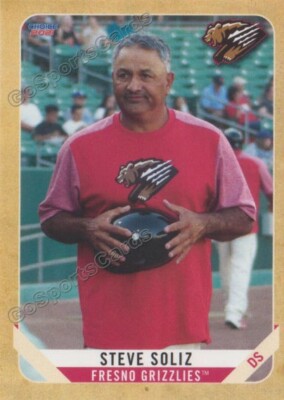 2021 Fresno Grizzlies Steve Soliz RC Rookie Colorado Rockies | eBay