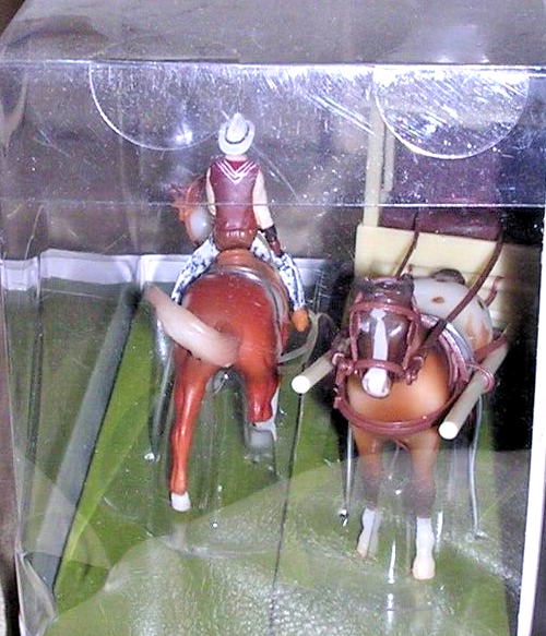 NEW Breyer Hidalgo 2004 Buffalo Bill Wild West Horse Carriage Wagon ...