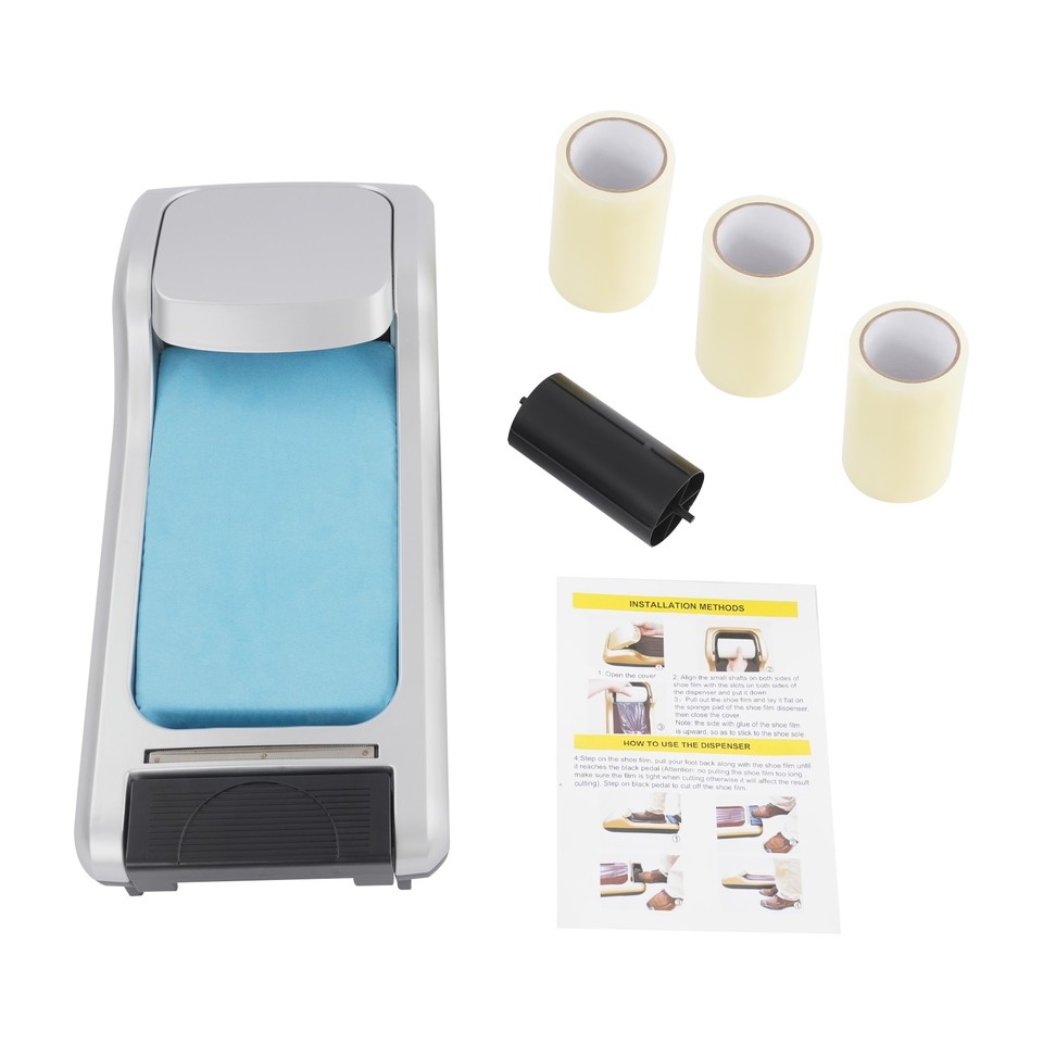 Disposable Shoe Cover Dispenser Automatic Shoe Film Machine for Home ...