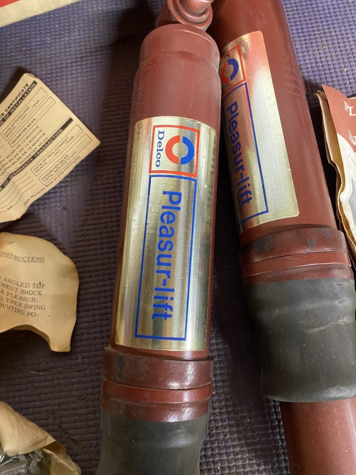 Vintage Delco pleasure Lift Air Shocks 1970-81 Pontiac Firebird Trans ...