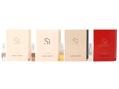 GIORGIO ARMANI SI EDT EDP INTENSE PASSIONE 1.5ml .05oz SPRAY SAMPLES ...