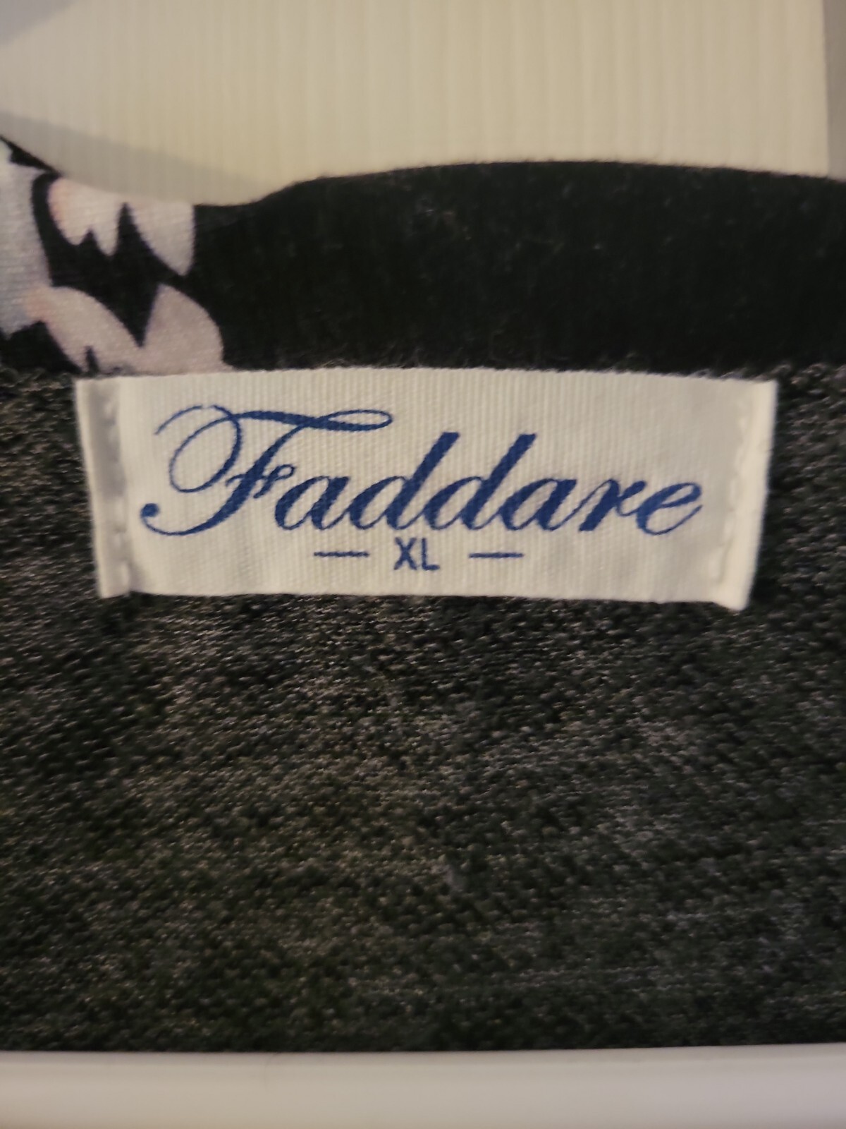 Faddare Womens Shirt. Long Sleeve Navy Floral Blouse Size XL | eBay