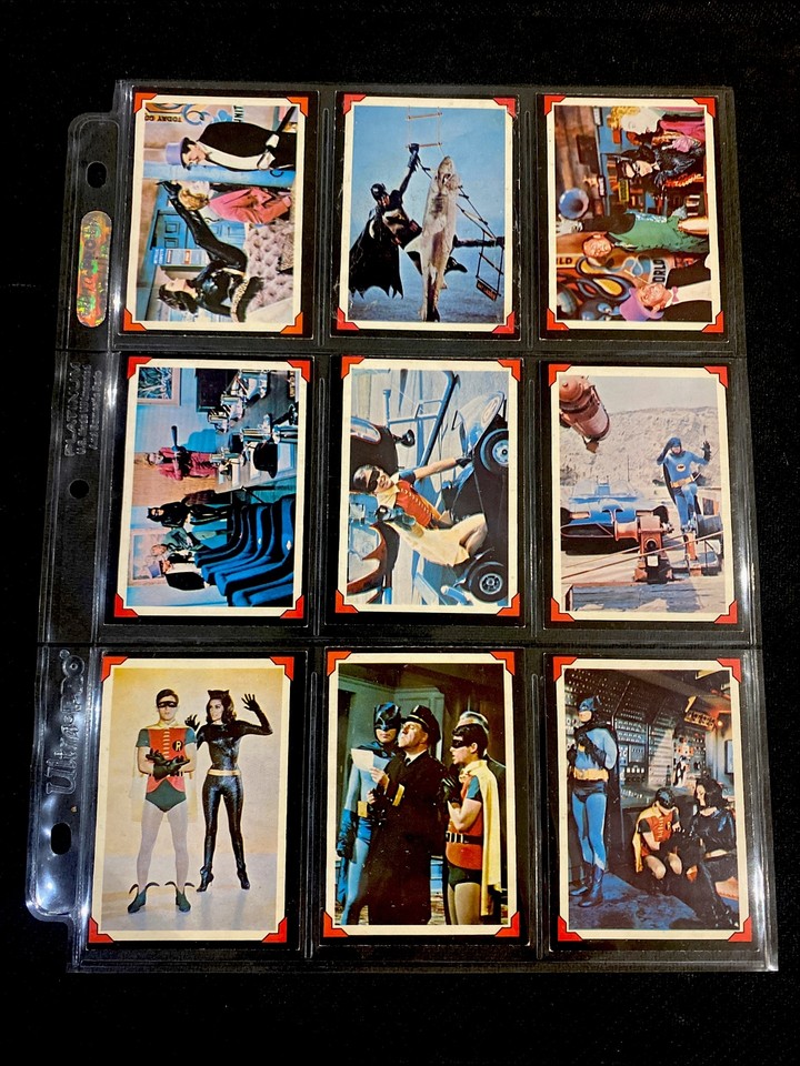 1966 O-PEE-CHEE OPC BATMAN RIDDLE COMPLETE SET 38 RARE CANADA + WRAPPER ...