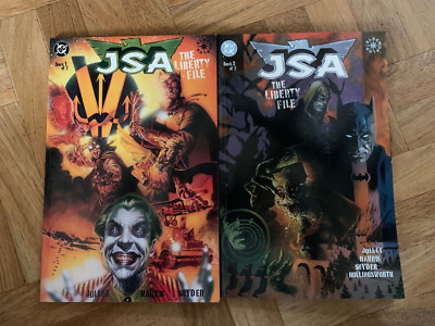 JSA THE LIBERTY FILE 1-2 COMPLETE SET DC COMICS VERY FINE/NEAR MINT ...