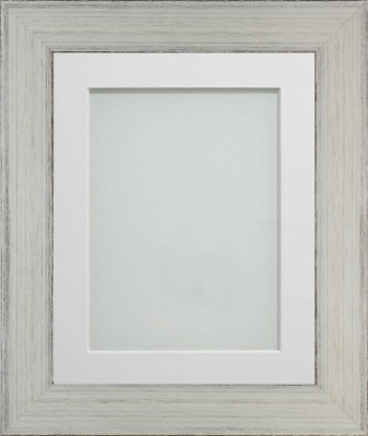 White Rustic Picture Frame Kingswood Range Wooden Photo Frames and ...