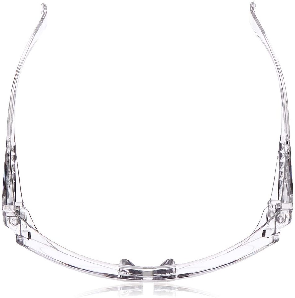 5X Clear Protective Safety Goggles Eye Protection Glasses Lab Work Dust ...