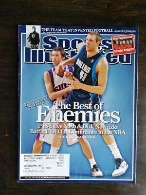 Sports Illustrated April 23, 2007 Dirk Nowitzki & Steve Nash - Sydney ...