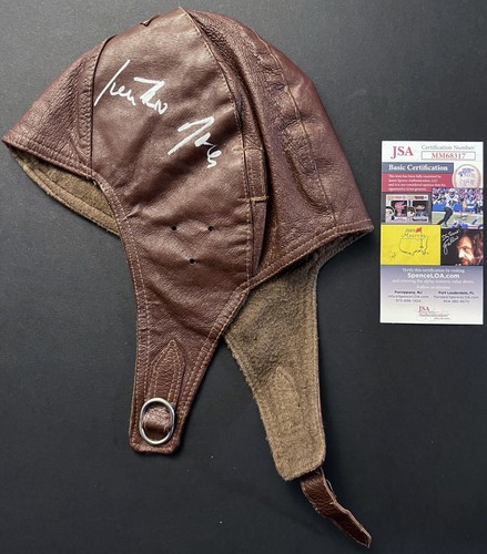 Gunther Rall ACE 275 Kills WWII Luftwaffe Pilot Helmet SIGNED JSA COA ...