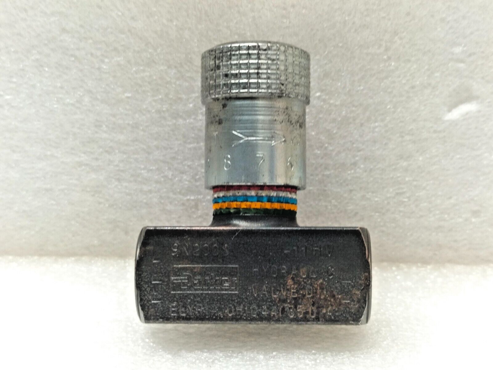 PARKER 9N200S-11HV COLORFLOW IN-LINE NEEDLE VALVE 5000 PSI 3 GPM | eBay