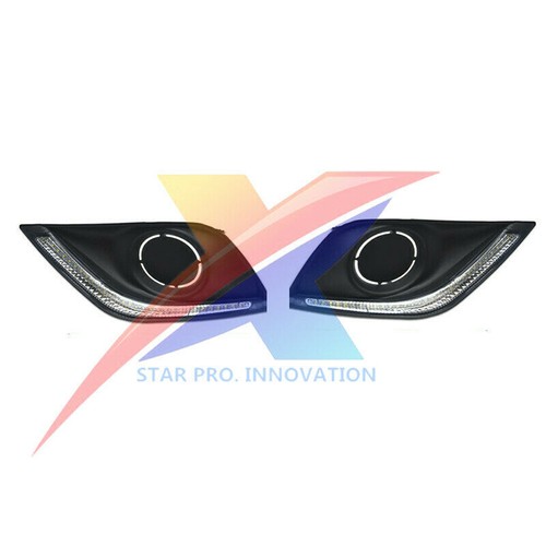 For Nissan Versa 2015-2019 US Model LED Fog Light DRL Daytime Running ...