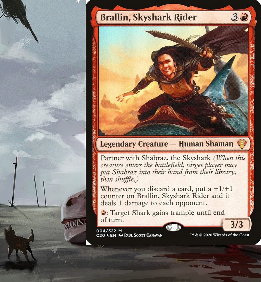 Shabraz, the Skyshark Commander Deck Magic MTG EDH Ready-to-Play Flying ...