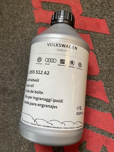 1 Litre Original VW AUDI Seat SKODA Manual Transmission Oil G055512A2 ...