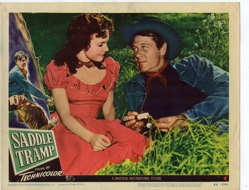 JOEL MCCREA WANDA HENDRIX SADDLE TRAMP 1950 ORIG 11X14 LOBBY CARD LC4935 | eBay