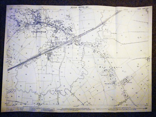 Dorset old map plan history genealogy Gillingham, Ham Common | eBay UK