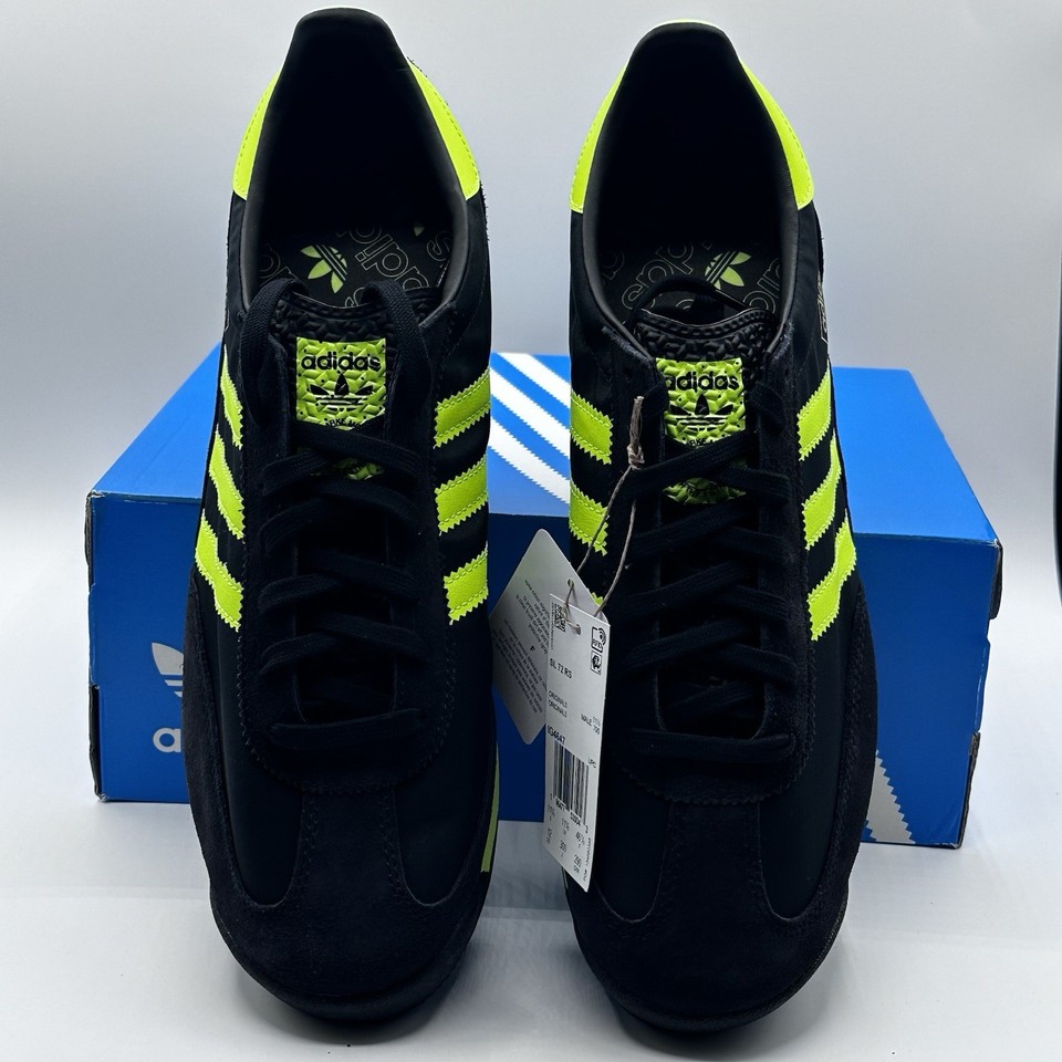Adidas Originals SL 72 RS IG4647 Core Black/Solar Yellow Unisex ...