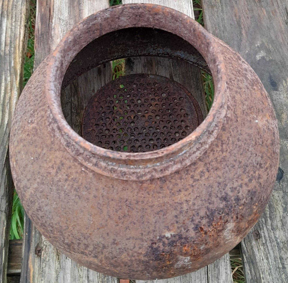 Separator Sieve Filter Bowl Metal Vintage Antique Used To Separate ...