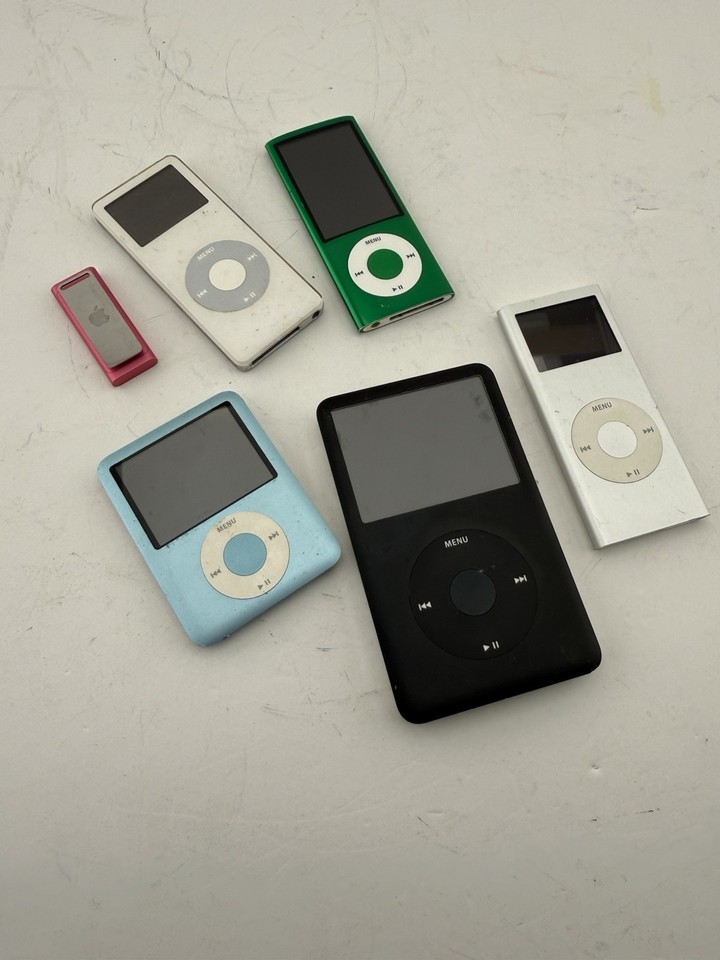 Apple iPod Job Lot Classic Nano Mini Mixed Models Various Colours ...