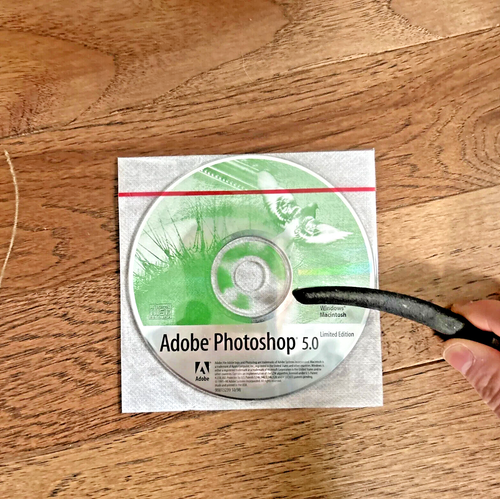 Adobe Photoshop 5.0 LE Limited Edition CD w/Serial Number For PC & Mac ...