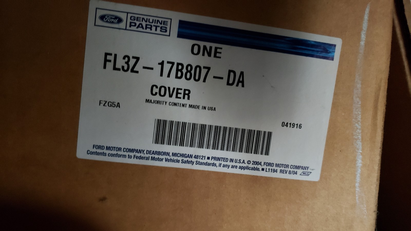 FL3Z17906CPTM-PFM, FL3Z17B807DA FO1103184 Rear New Step Bumper Face Bar ...