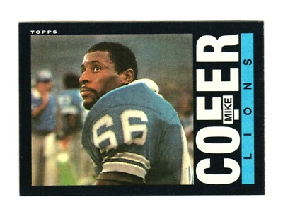 1985 Topps Football Card #55 Mike Cofer – Detroit Lions | eBay