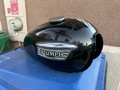 04 Triumph T100 Bonneville Thruxton Gas Fuel Tank OEM -20 01-08 | eBay