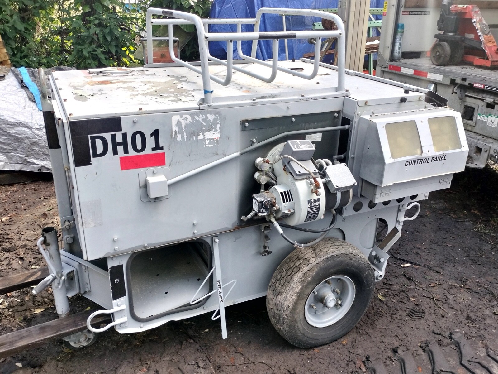 Military Diesel Engine Heater & Generator on Trailer - Yanmar Engine ...