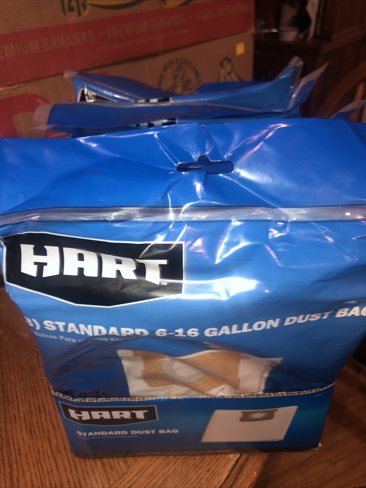 Lot Of (7) 3-Packs =21 HART 6-16 Gallon SHOP-VAC VACUUM DUST BAGS VDBM ...