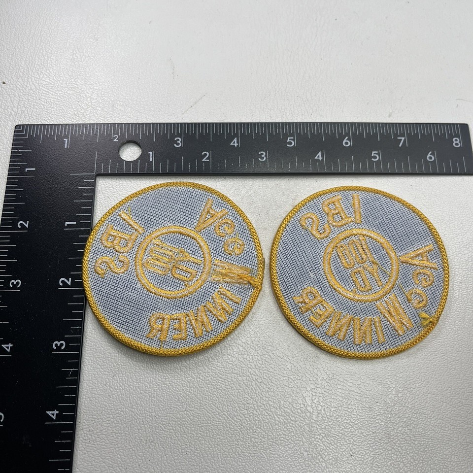 2 Patches IBS 100 YARD AGG WINNER Patch T076 | eBay