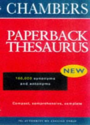 Chambers Paperback Thesaurus By Chambers | eBay UK