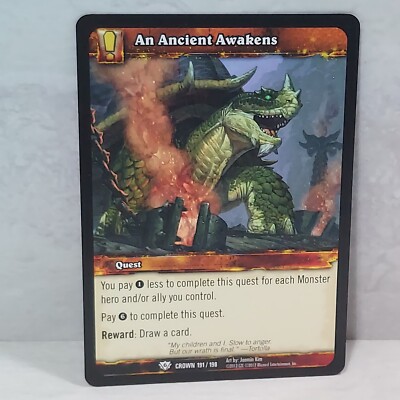 World Of Warcraft Crown Of The Heavens 191/198 An Ancient Awakens TCG ...