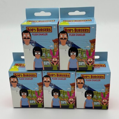 🍔 Bob's Burgers Plush Dangler Series 1 5 Boxes Per Order 🍔 | eBay