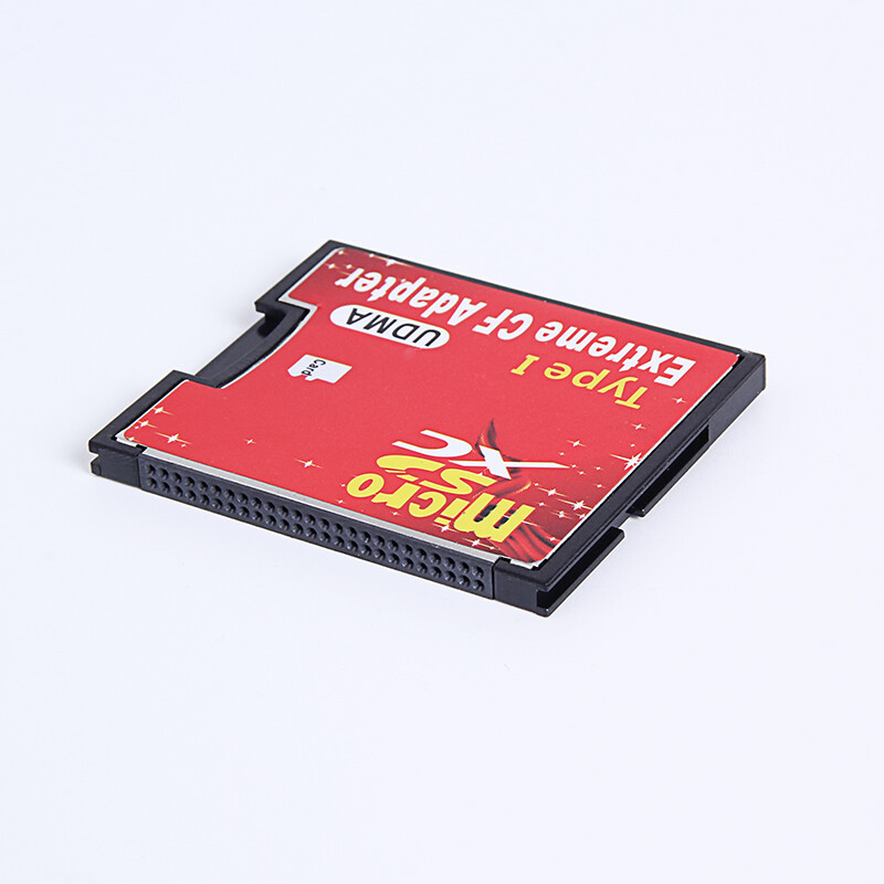 Dual 2 port Micro SD SDHC to Compact Flash CF 1 Type I Card Adapter ...