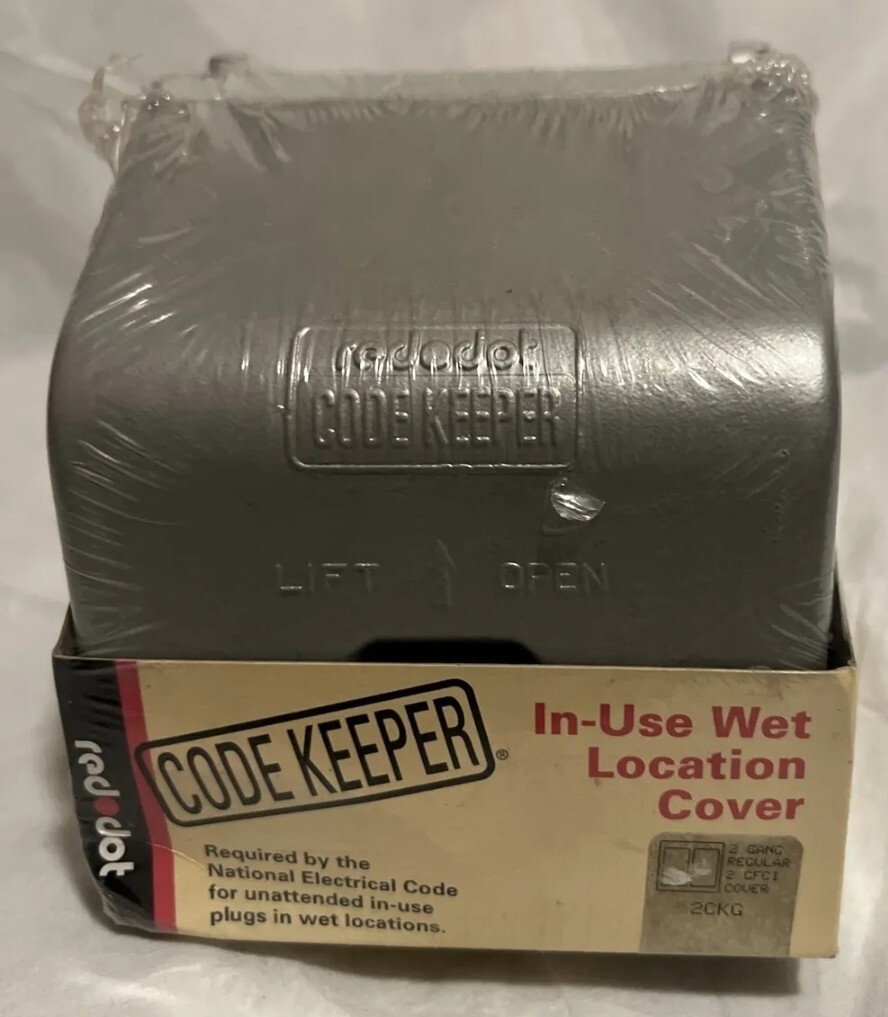 Red Dot Code Keeper, Metal Weatherproof Cover, 2CKG - NEW | eBay