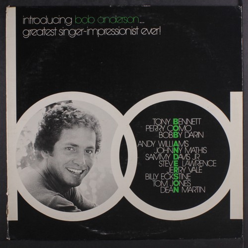 BOB ANDERSON: greatest singer-impressionist ever RAP-CITY 12" LP | eBay