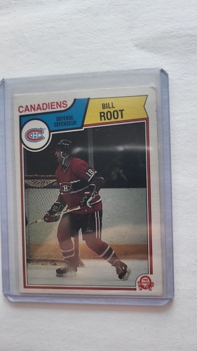 1983-84 O-Pee-Chee Montreal Canadiens Bill Root Rookie Card #196 | eBay