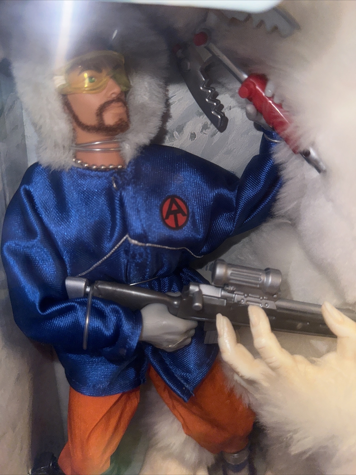 GI JOE ADVENTURE TEAM SEARCH FOR THE YETI NIB ACTION FIGURES HASBRO ...
