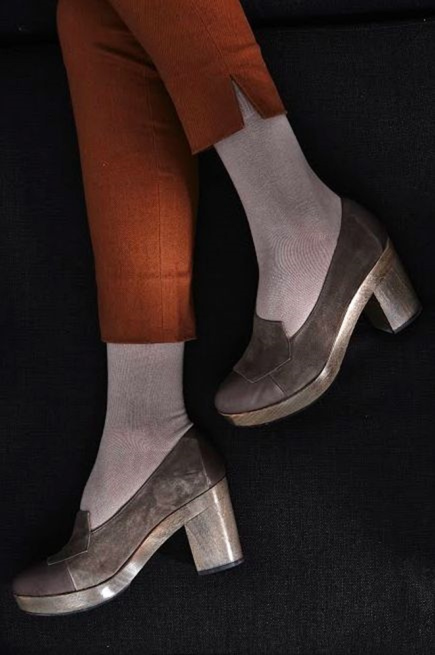 NEW COCLICO SHOES SIYAH CLOGS PLATFORM LOAFER PUMP HEELS NIB 39 $425 ...