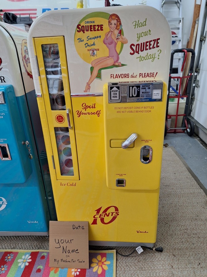 FROSTIE SODA Machine Coke Coca-Cola Vendo 81D Unique Masterpiece Best ...