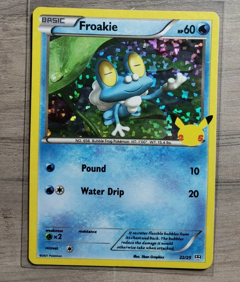 Tarjeta De Pokemon Froakie