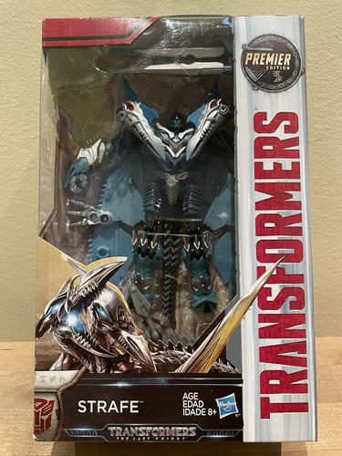 TRANSFORMERS STRAFE FIGURE THE LAST KNIGHT DELUXE CLASS MISB HASBRO ...