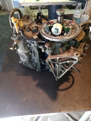 Johnson workhorse 40 HP outboard motor powerhead | eBay