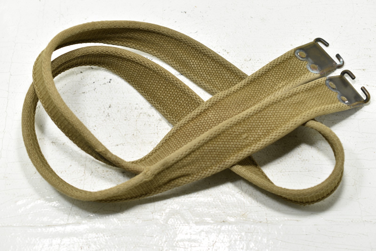Lee Enfield WWII era 52" MKII Rifle Sling Canvas Green/tanish?