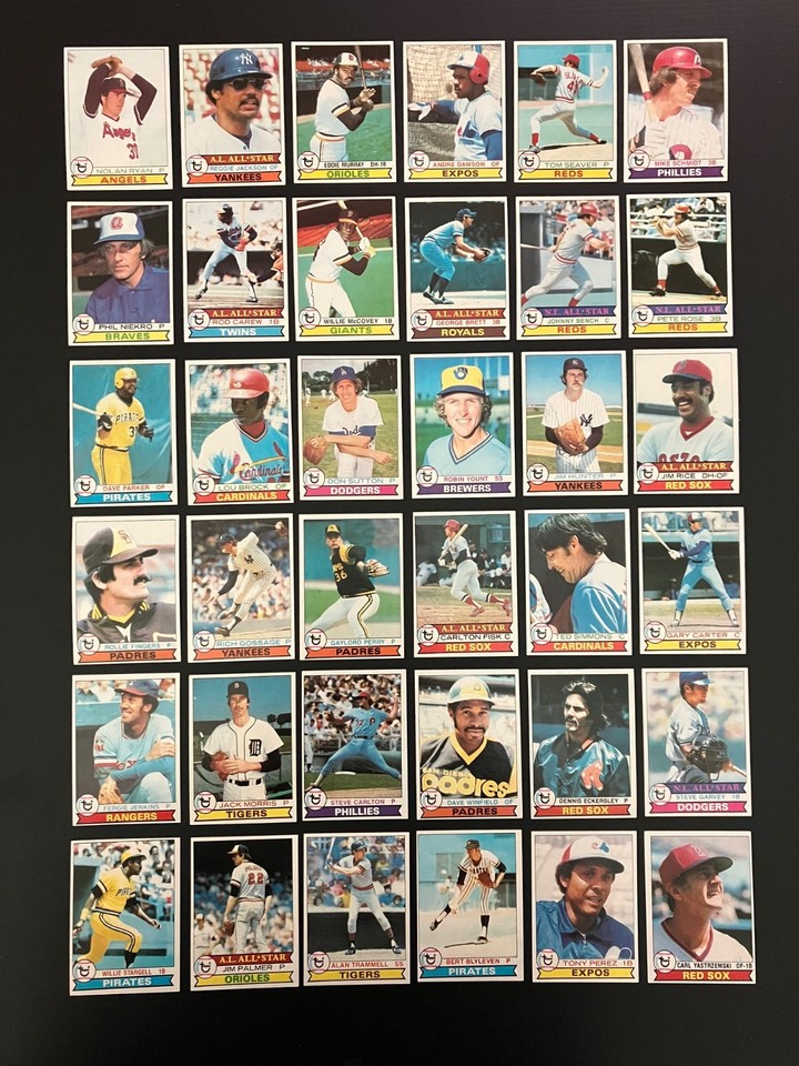 1979 TOPPS BASEBALL COMPLETE SET WITH PSA 8 OZZIE SMITH ROOKIE | eBay