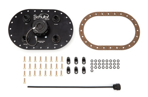 SCHULTZ RACING FUEL CELLS SFP100-10 Filler Plate Alum 10an Outlet ...