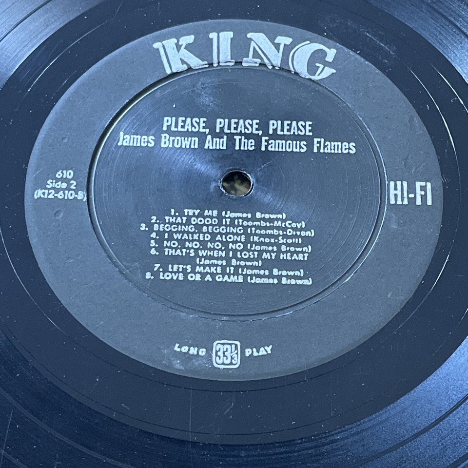 James Brown and his Famous Flames PLEASE PLEASE PLEASE Original Cover King 610 | eBay