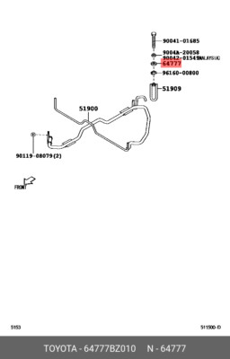 Genuine OE Cushion Sparewheel 64777BZ010 For Toyota 64777-BZ010 | eBay