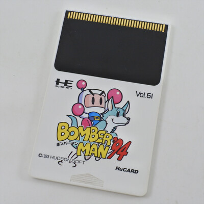 PC Engine Hu BOMBERMAN 94 Card Only 3076 pe | eBay
