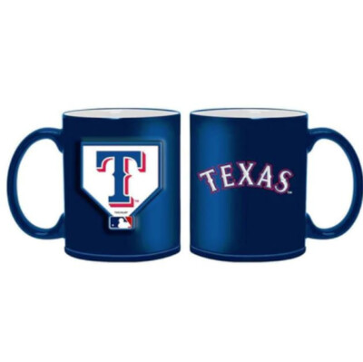 Texas Rangers large Coffee Single Sculpted Mug-Officially Licensed by ...
