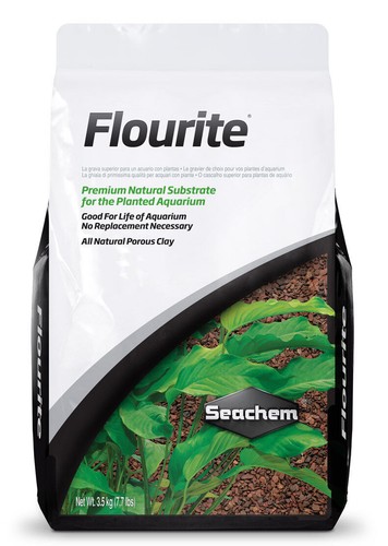 Seachem Flourite & Fluorite Black Substrate 7Kg Foundation for Aquarium ...