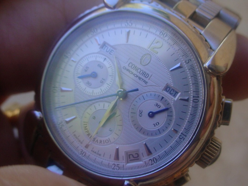Concord Impresario Chronograph, Zenith Cal. 411. | eBay